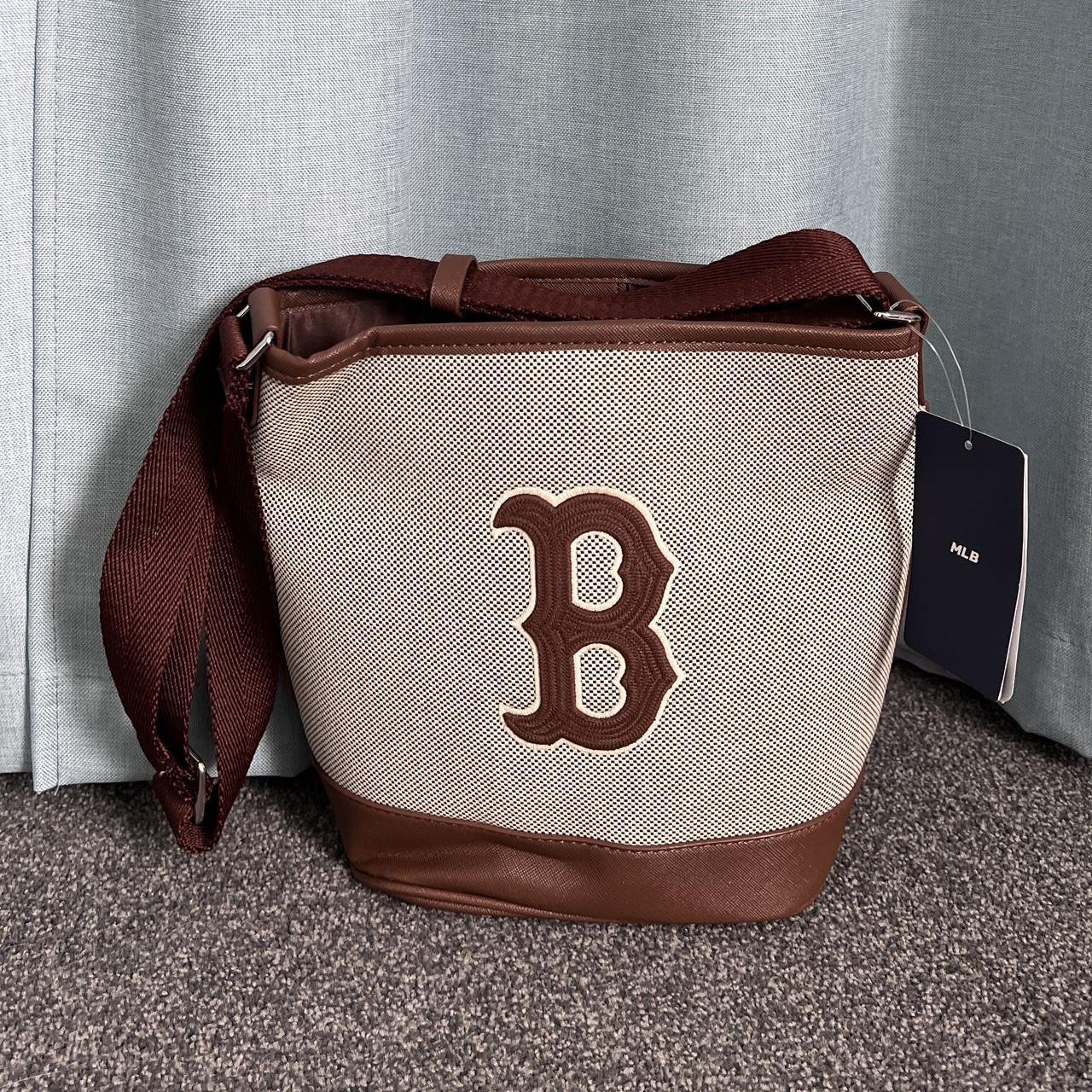 New MLB basic big logo canvas bucket bag... - Depop