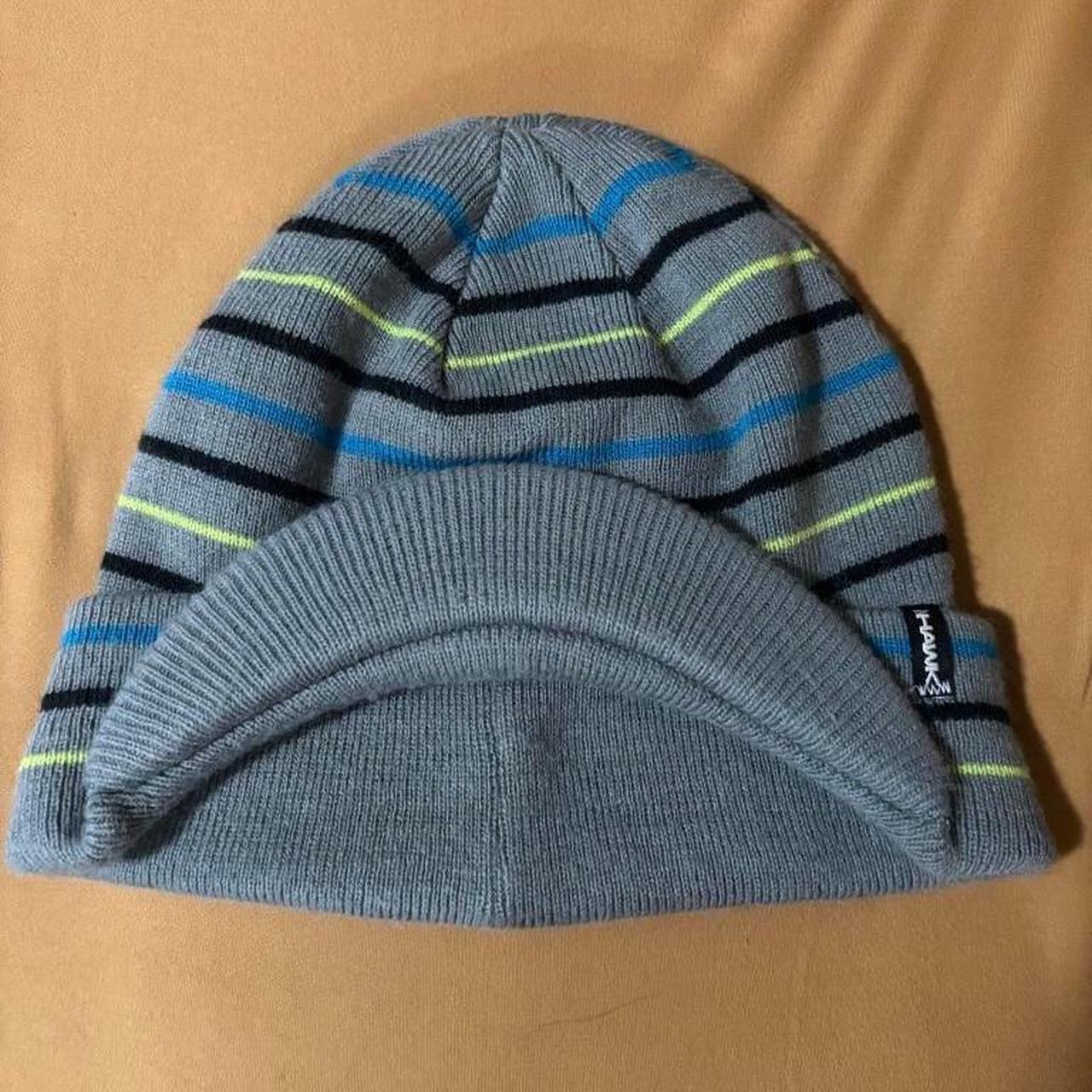 Tony Hawk brim beanie One... - Depop