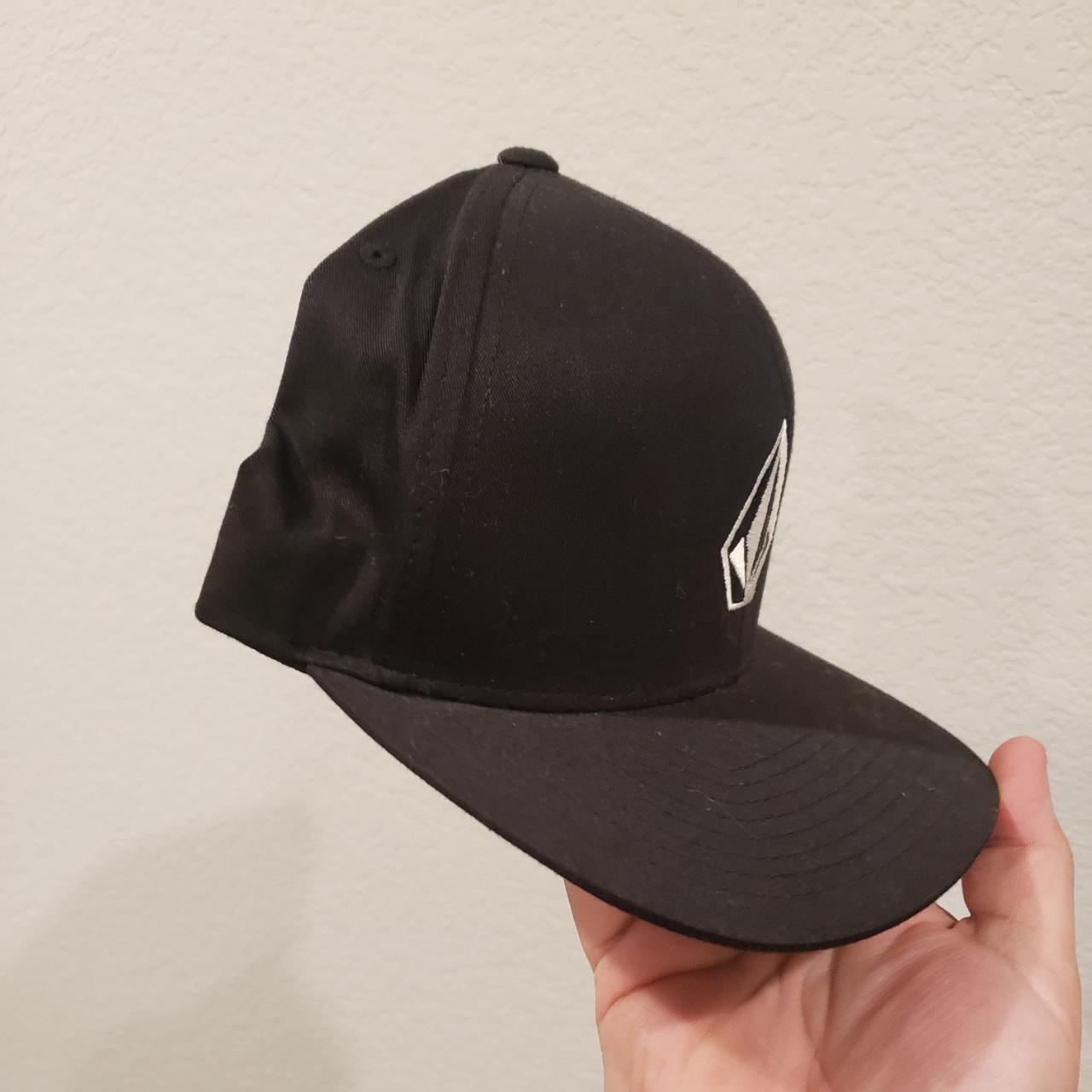 Volcom Black Baseball Hat Cap Volcom Black Baseball... - Depop