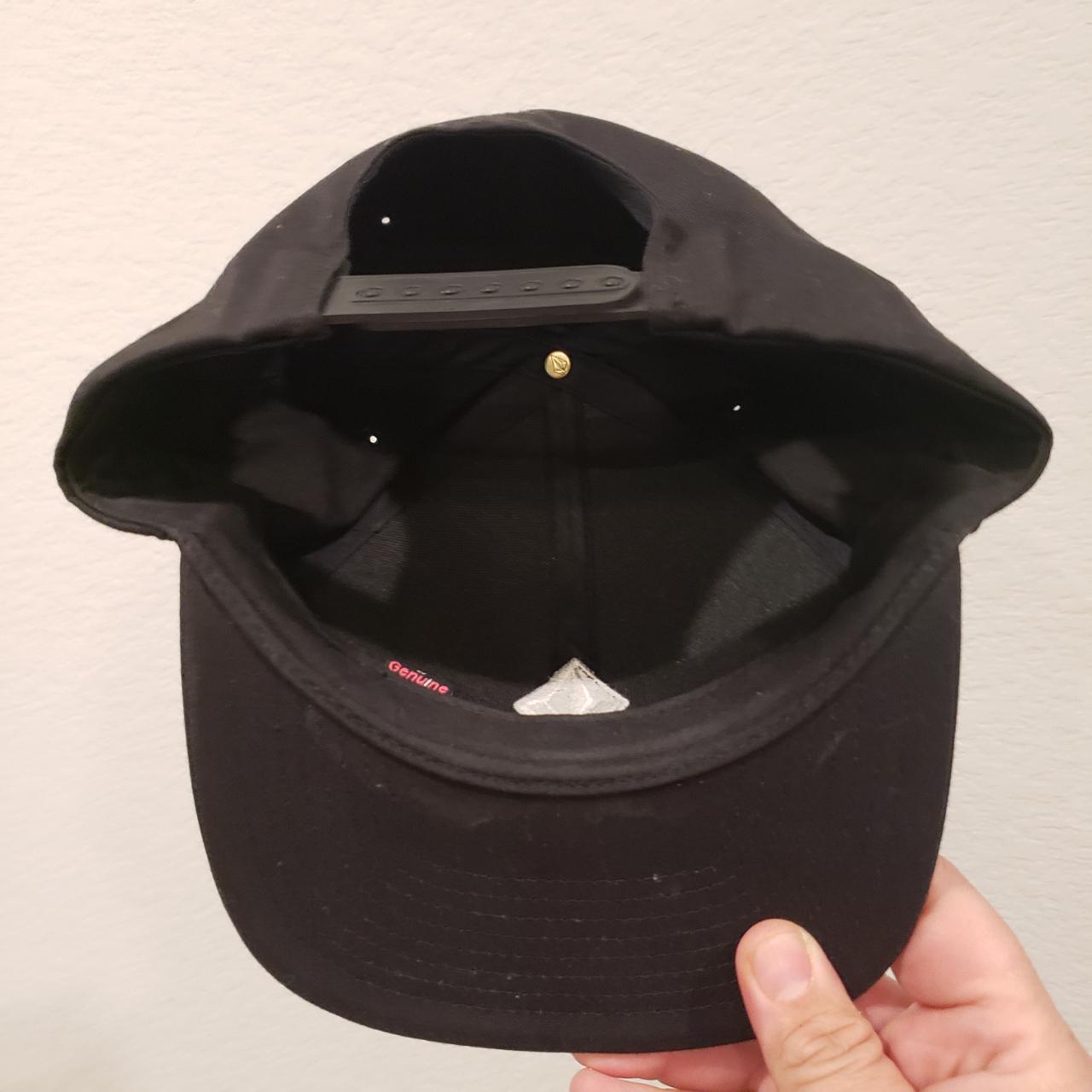 Volcom Black Baseball Hat Cap Volcom Black Baseball... - Depop