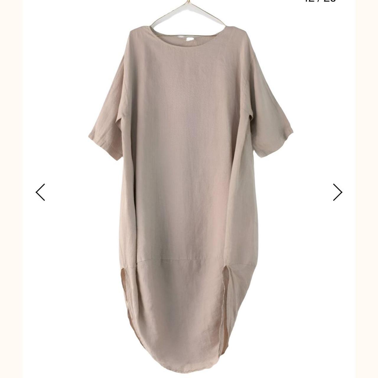 Di Moda 100% linen dress The Tulip Dress is our... - Depop