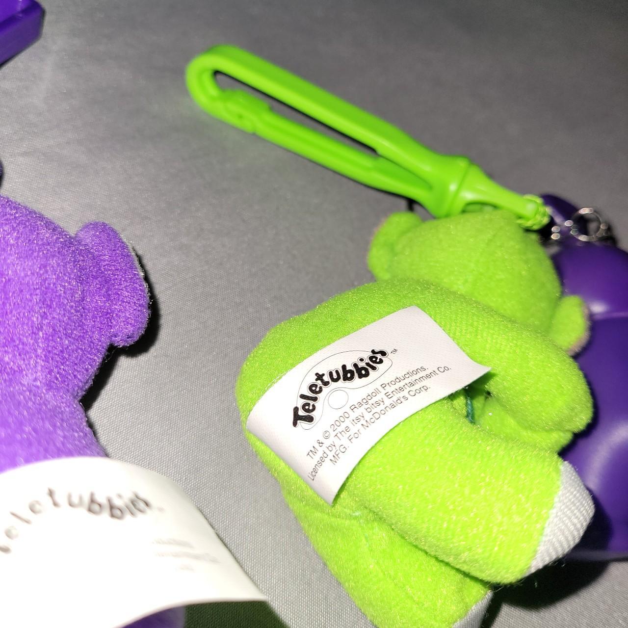 Bundle of 3 Teletubbies keychains! 2 are plush... - Depop