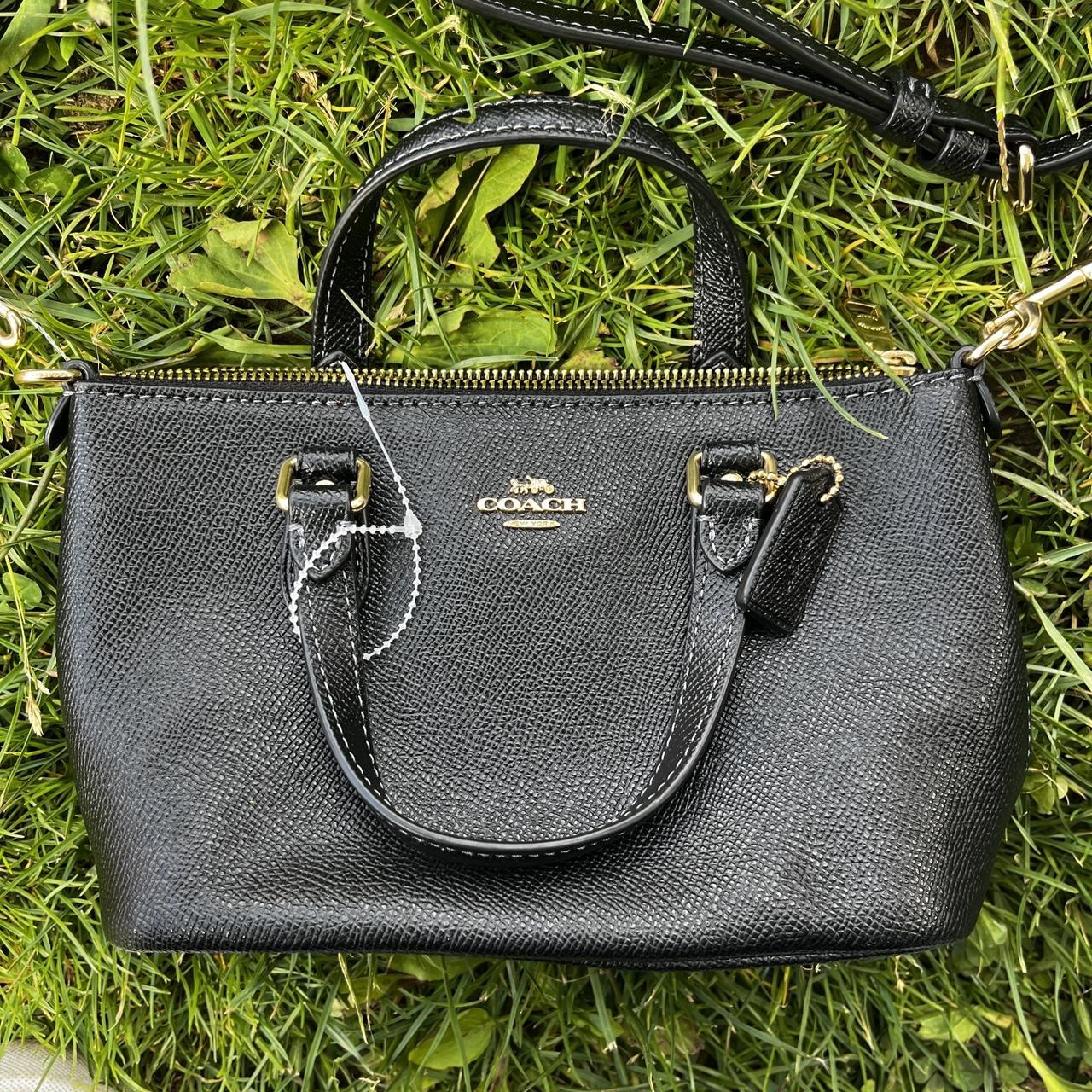 Coach Mini Gallery Crossbody bag in black Excellent... | Depop