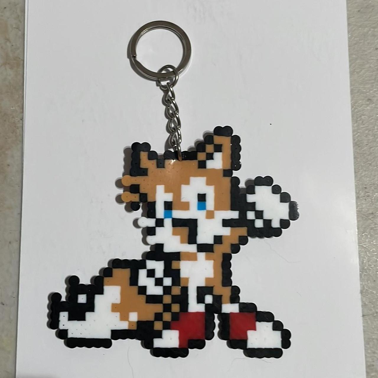 Perler Bead Keychain Tails Hand made - Depop