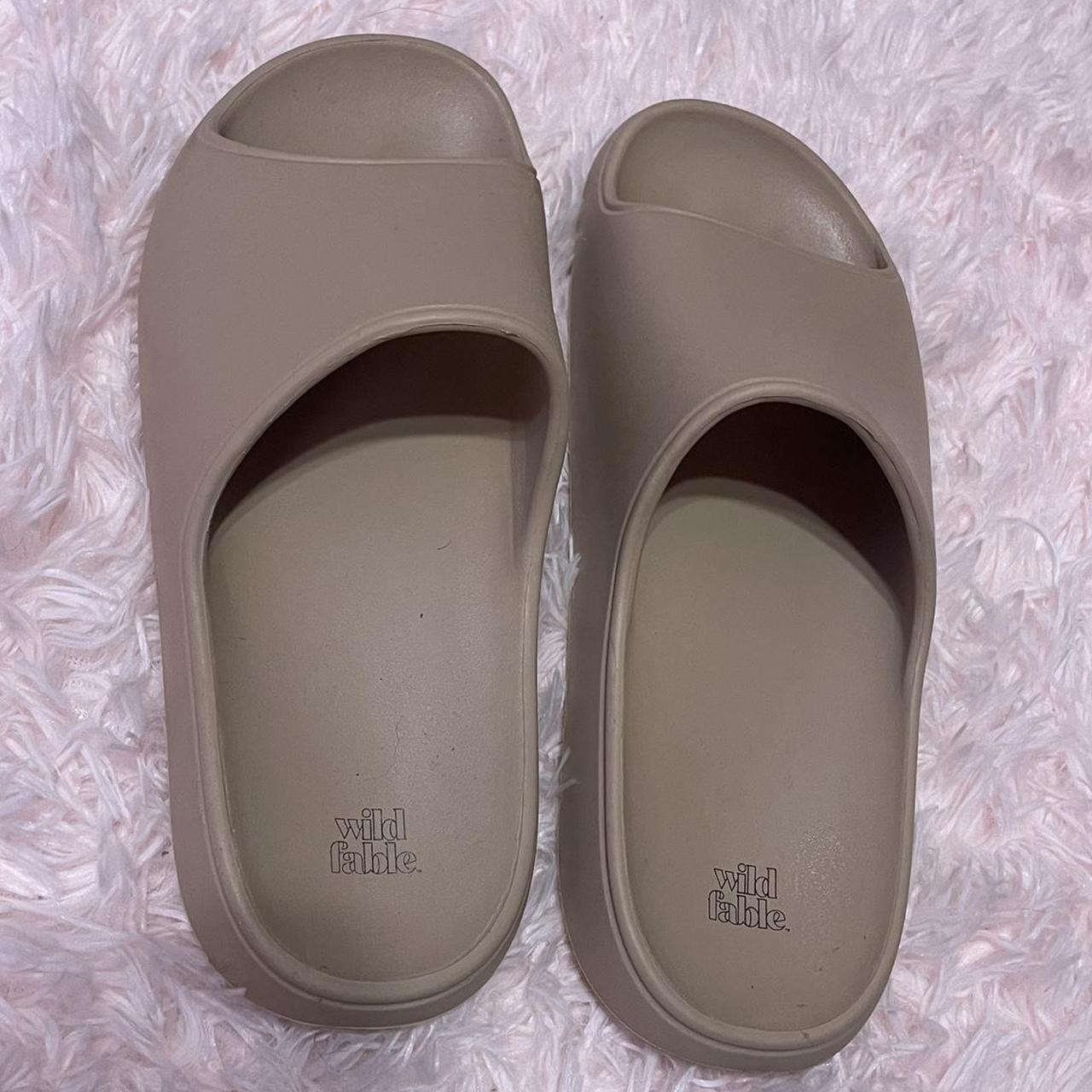 target wild fable woman’s slides size 6 - Depop