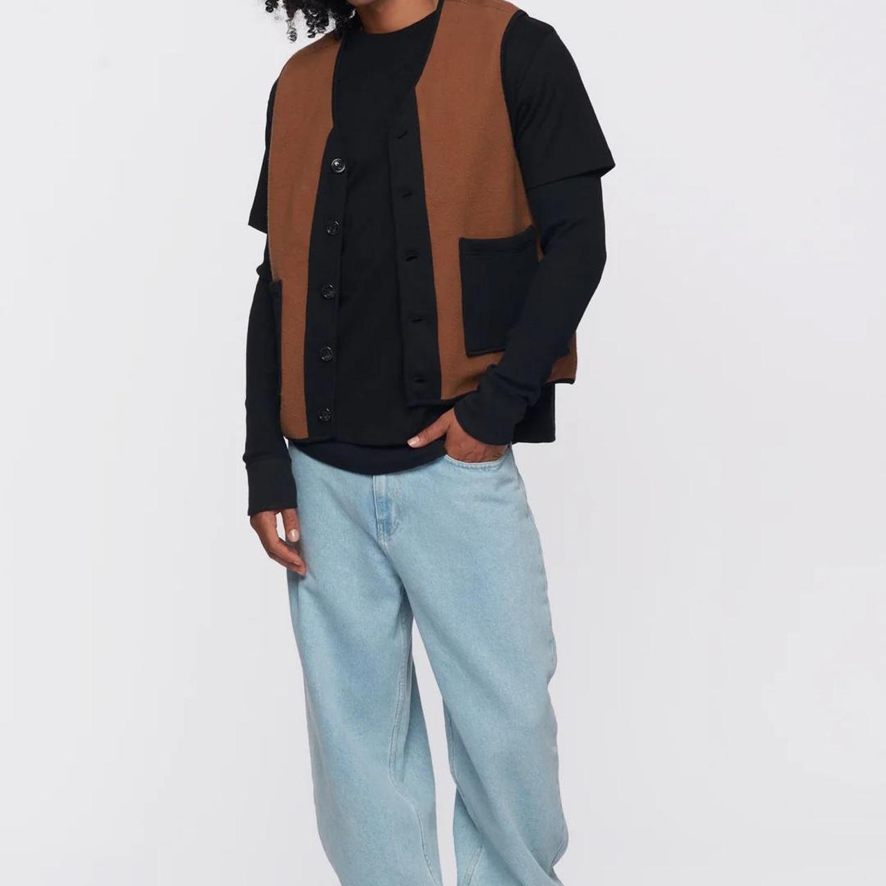 Unisex Reverse Fleece Vest KOTN brand from Canada... - Depop