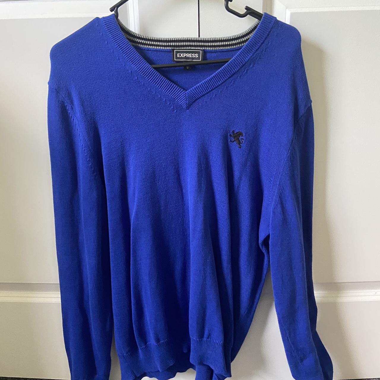 Mens Express Sweater Size Medium Lightly... - Depop