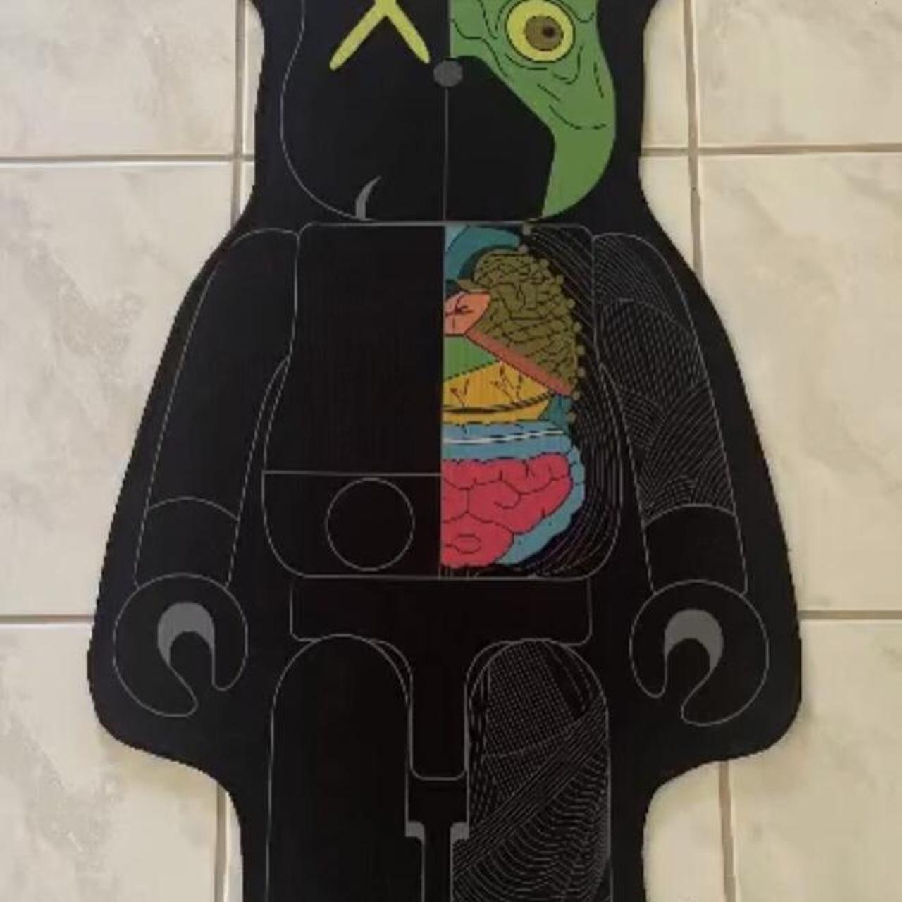 Kaws X Bearbrick carpet mat THEYRE 3 FEET LONG AND... - Depop