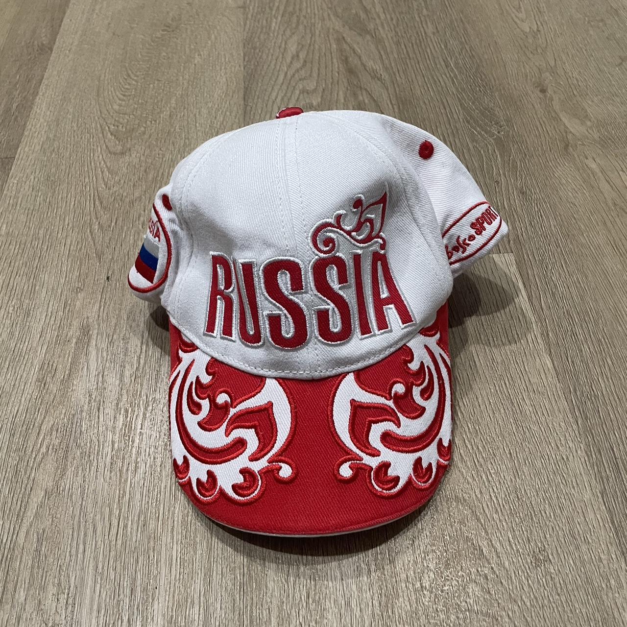 Vintage Russia sports hat good condition - Depop
