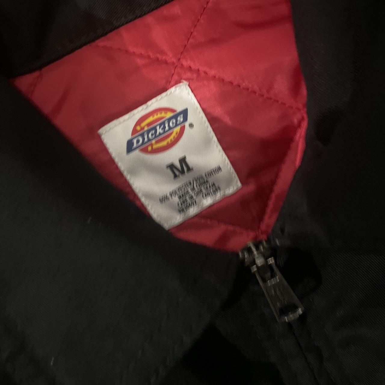 Black Dickies Work-jacket / Bomber size Medium - Depop