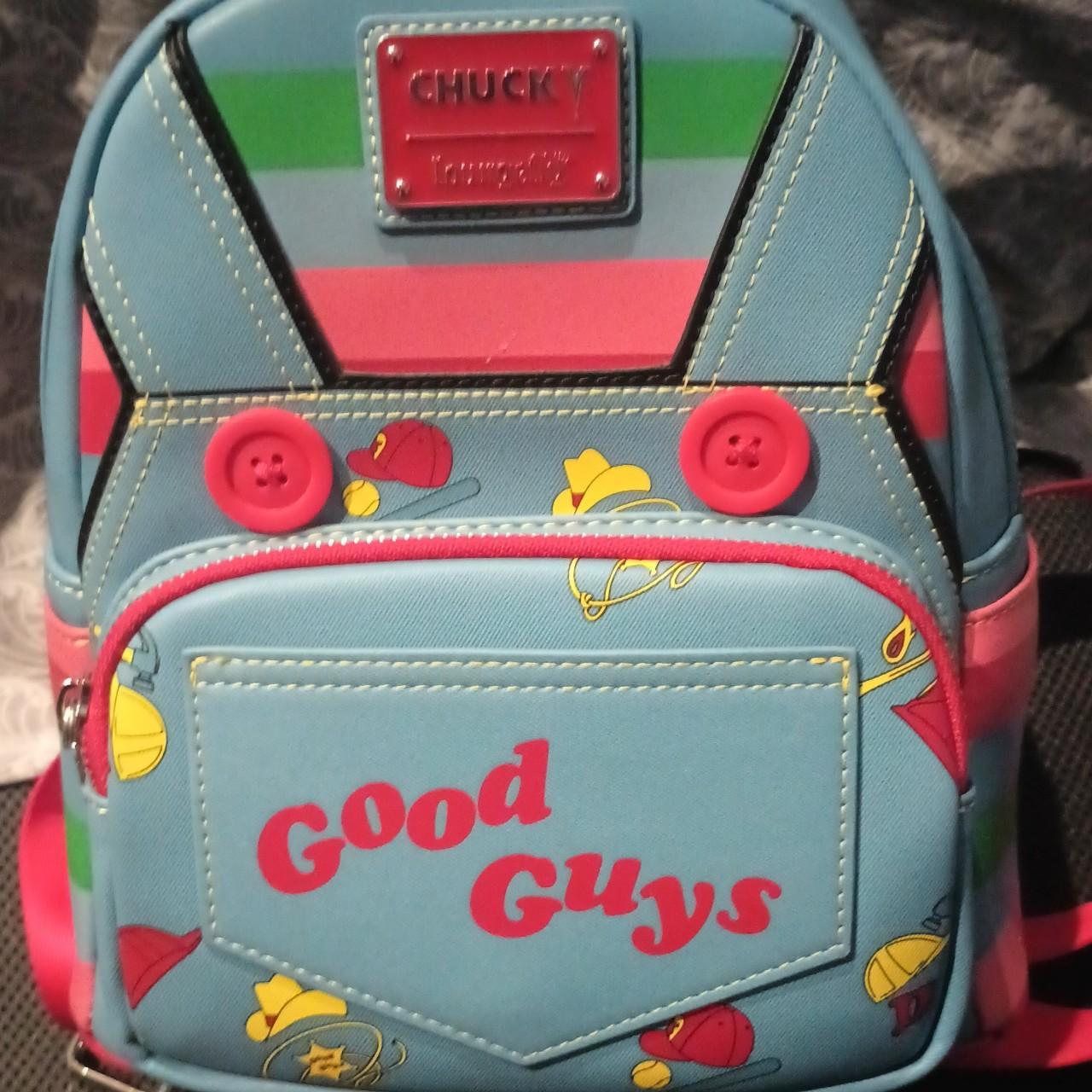 Good Guys Chucky Loungefly Mini Backpack Used a few... - Depop