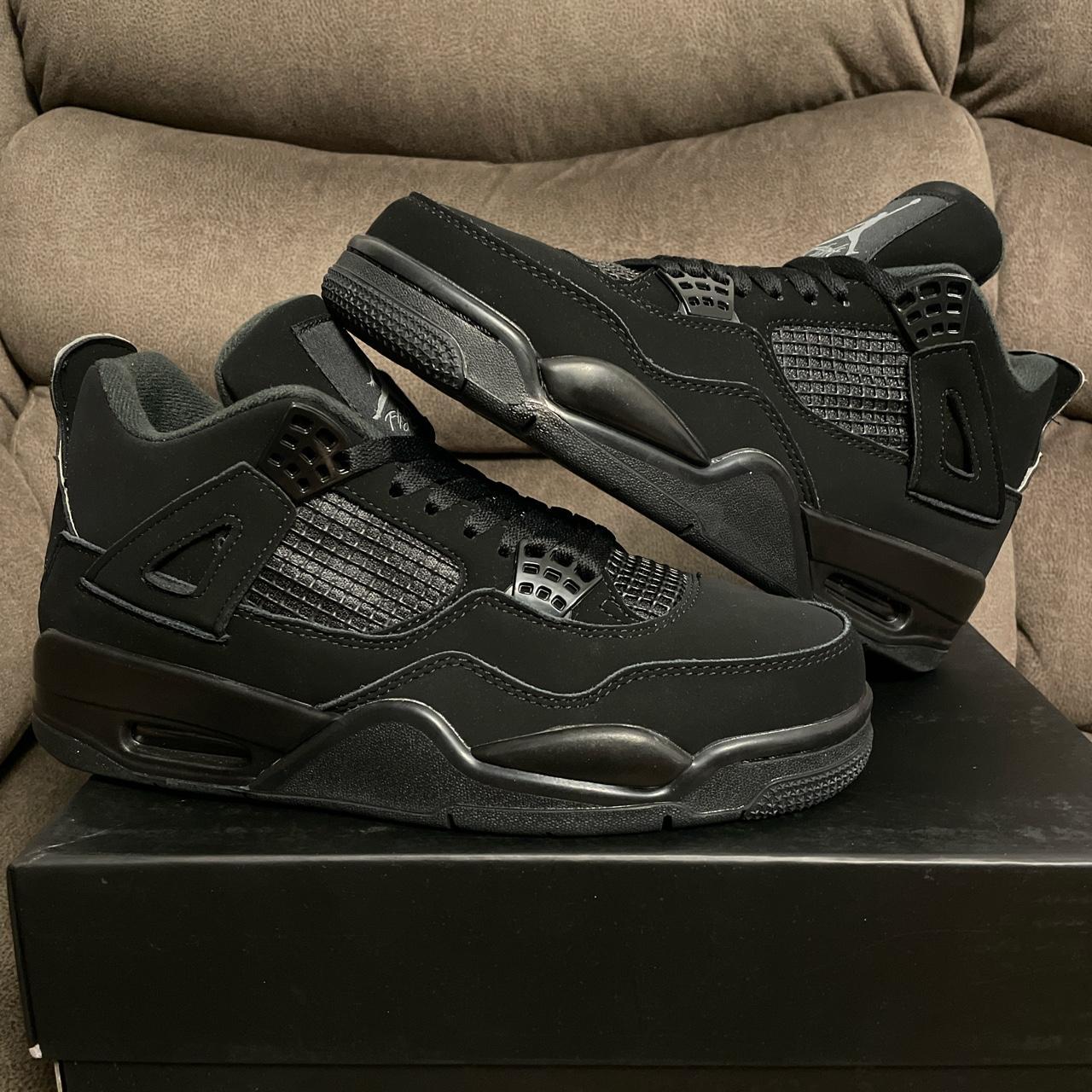 Jordan Men's Black Trainers | Depop