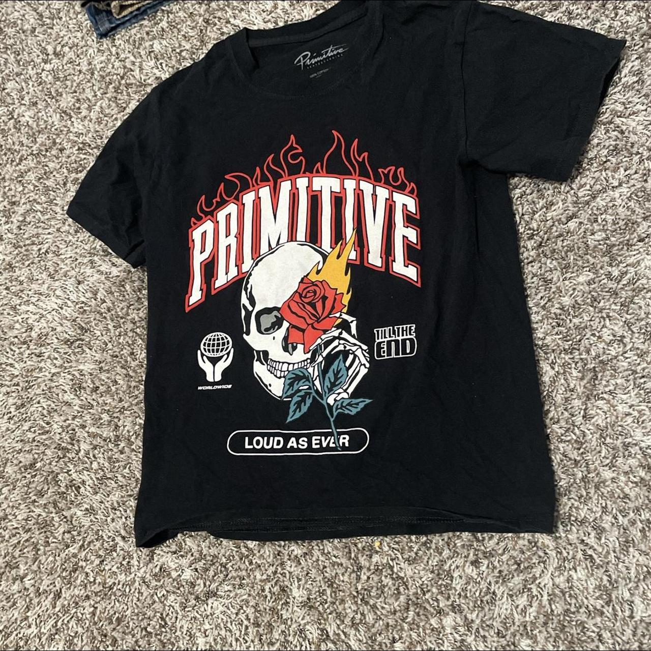 kids large primitive tee DEPOP PAYMENTS ONLY‼️ - Depop