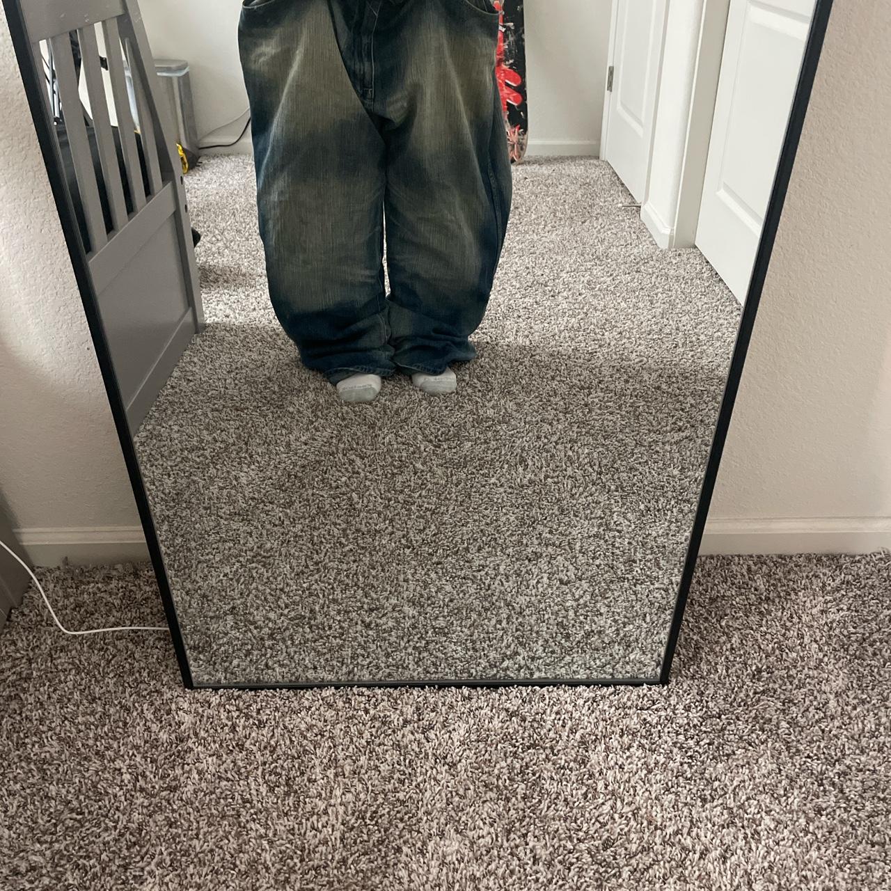 THESE JAWNTS BAGGY ASF FIT LIKE JNCO 12 INCH LEG... - Depop