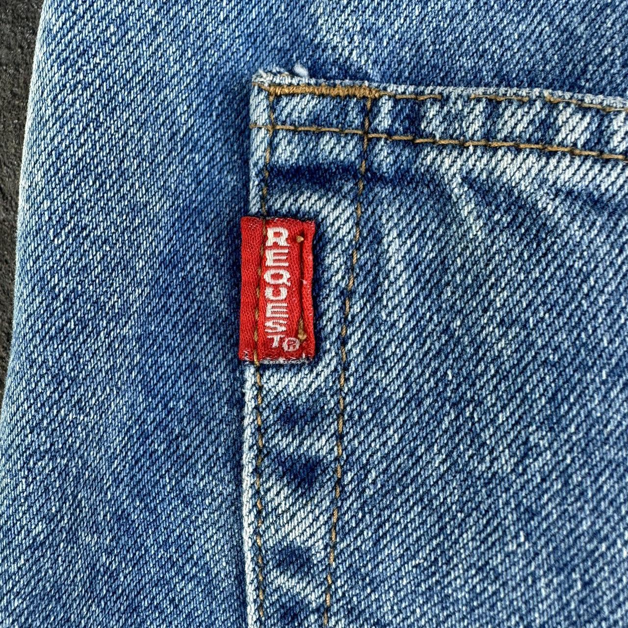 Vintage request wide leg jeans - Depop