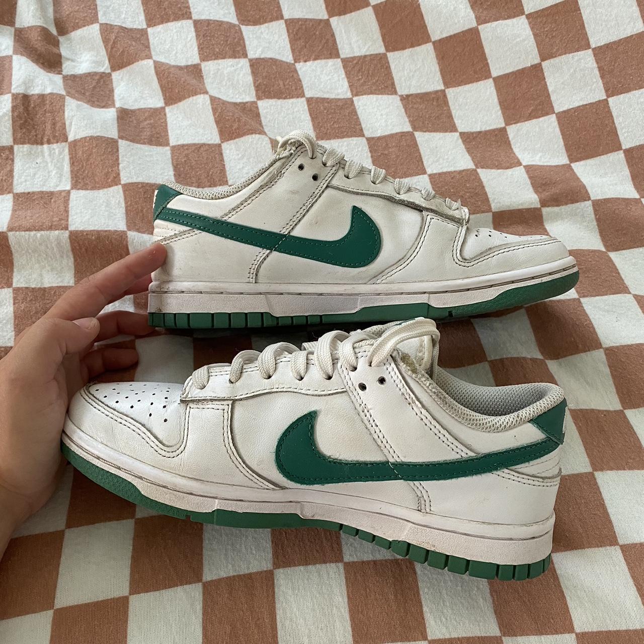 green NIKE dunks, previously bought from stockX. see... - Depop