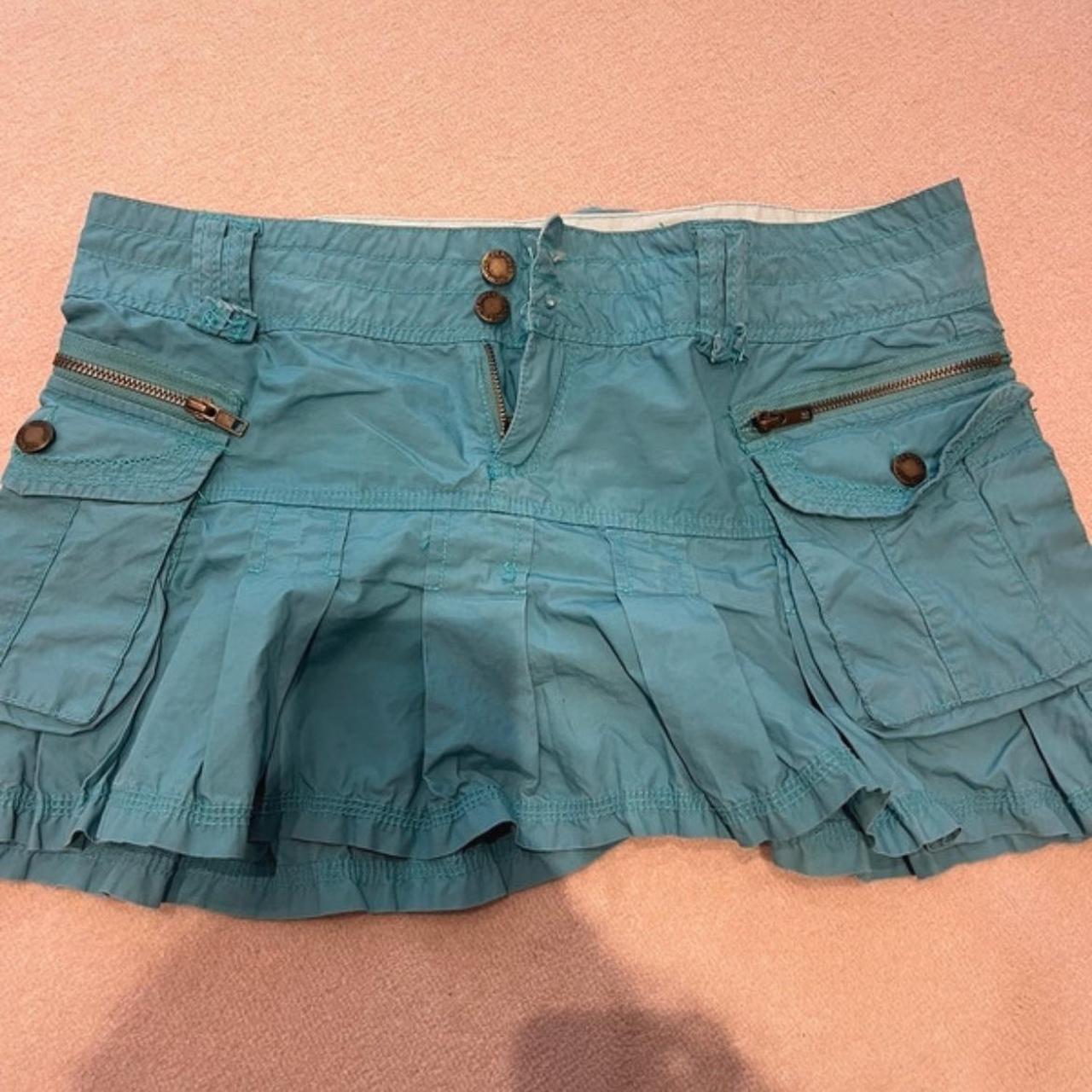 Blue Rara skirt Message before buying xx - Depop