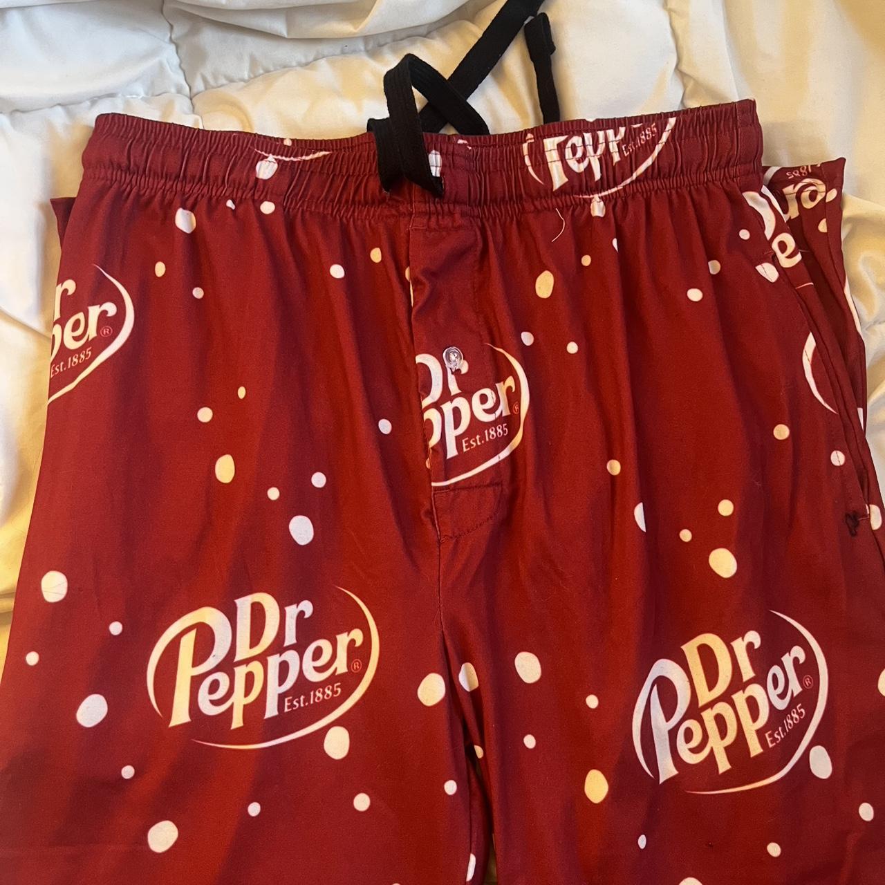dr pepper pajama pants feel free to send offers!... | Depop