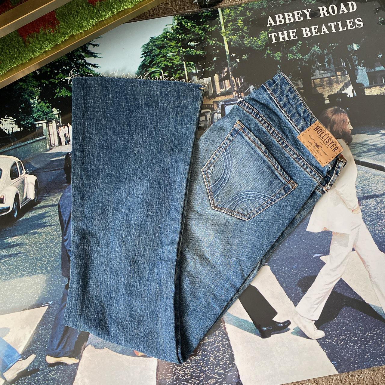 Hollister Low-rise Kick Flare Jeans (NWT) Size: 3 /... - Depop