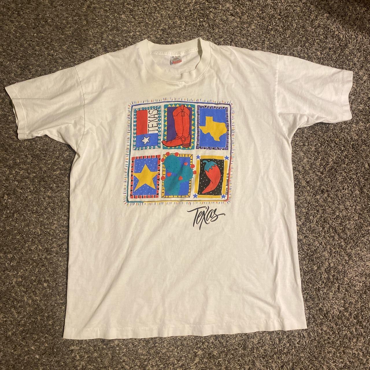 90s Texas destination shirt Single stitch No... - Depop