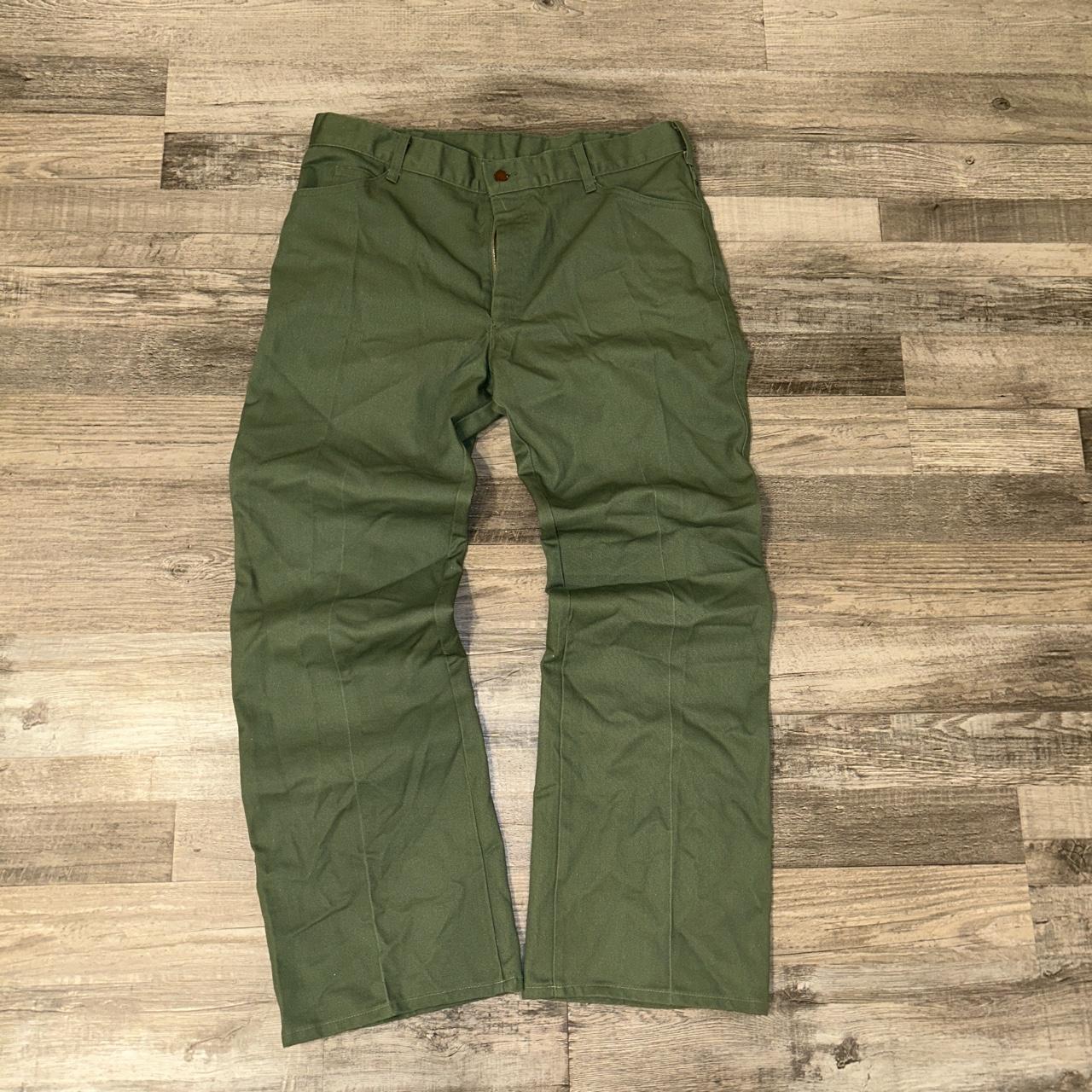 Vintage 80s lion apparel uniform pants 42 talon... - Depop