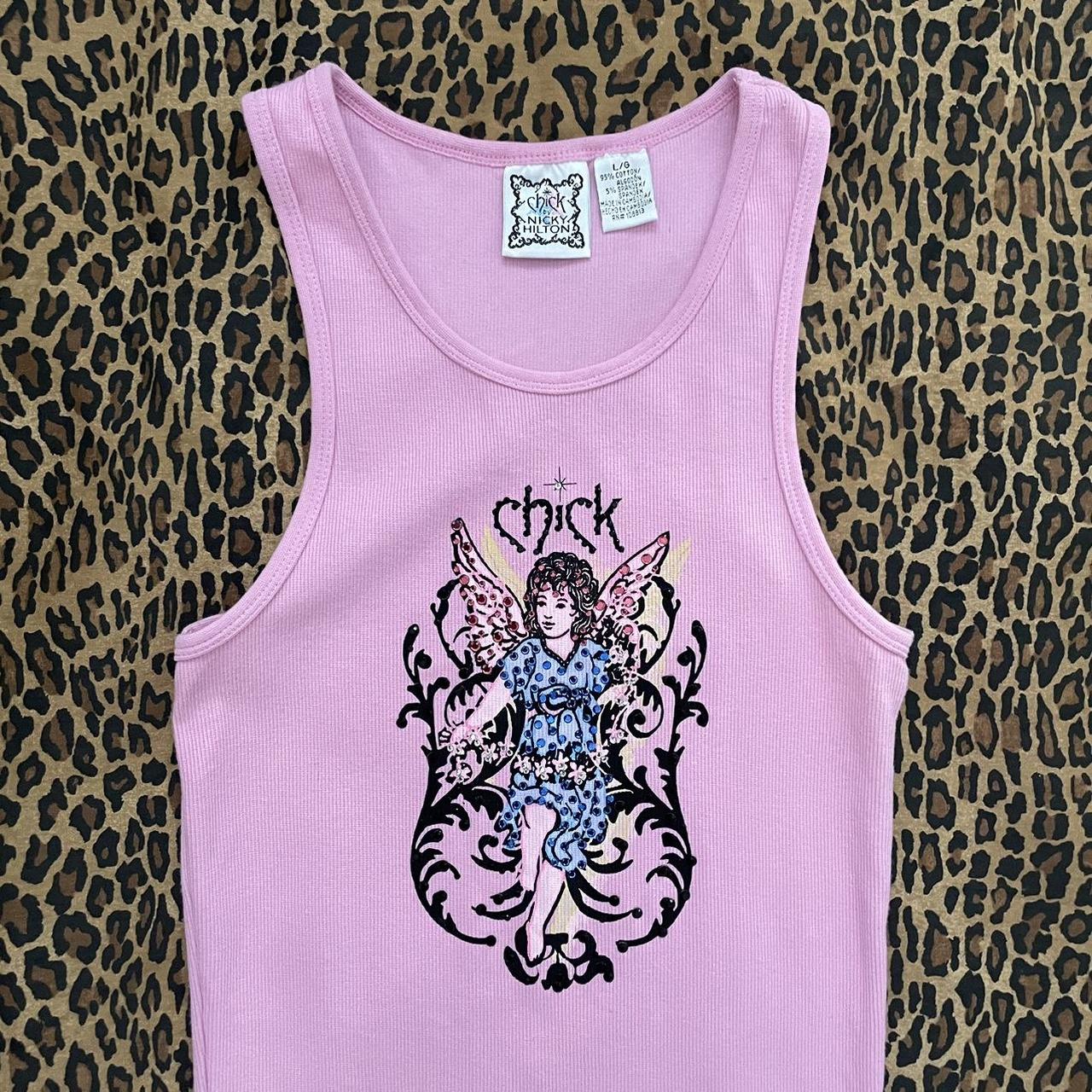 2000’s Y2K Chick by Nicky Hilton Tank Top... - Depop