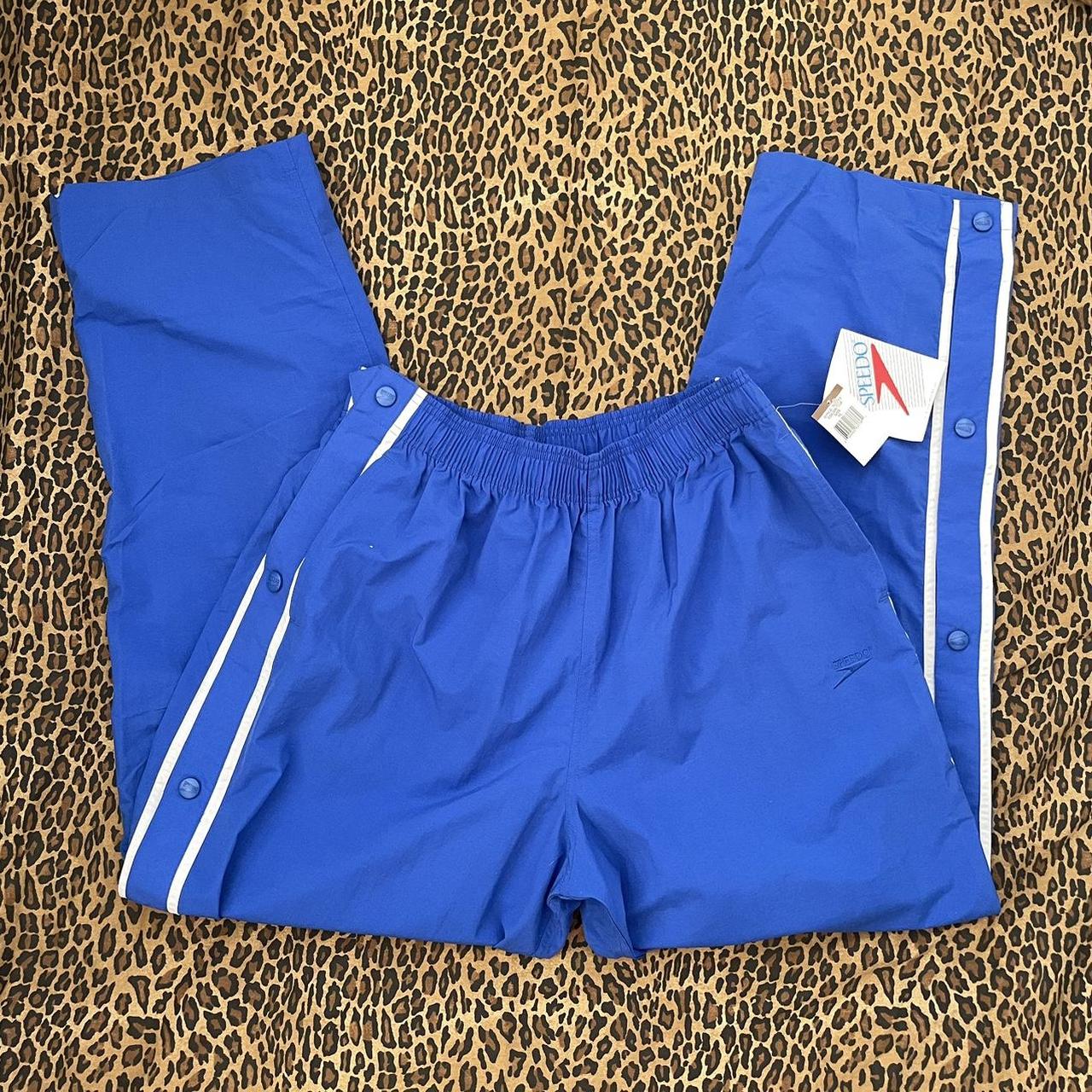 Vintage Deadstock Speedo Blue Tearaway Windbreaker... - Depop