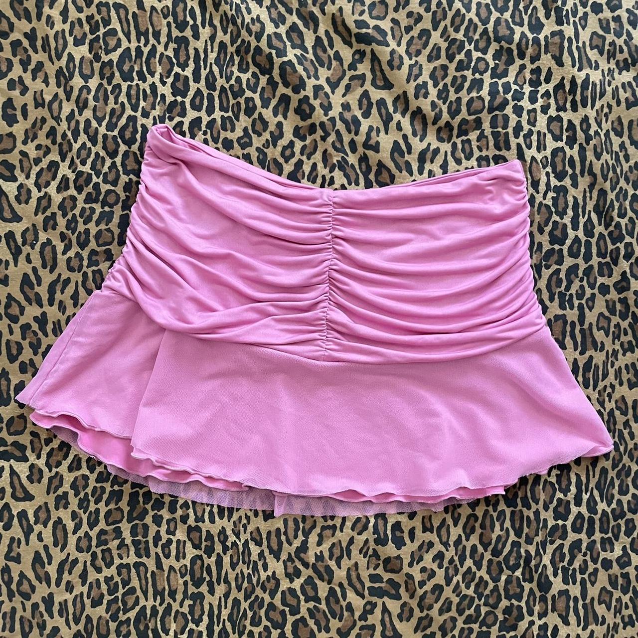IAMGIA hot pink micro mini skirt XS Great... - Depop