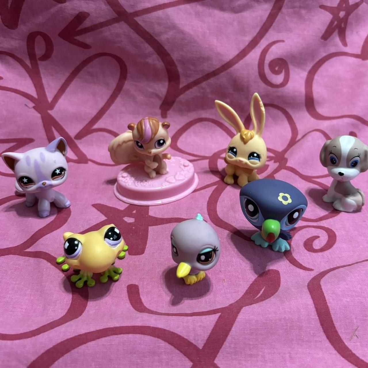 LPS Littlest Pet Shop Sassiest Shorthair Pink Purple... | Depop