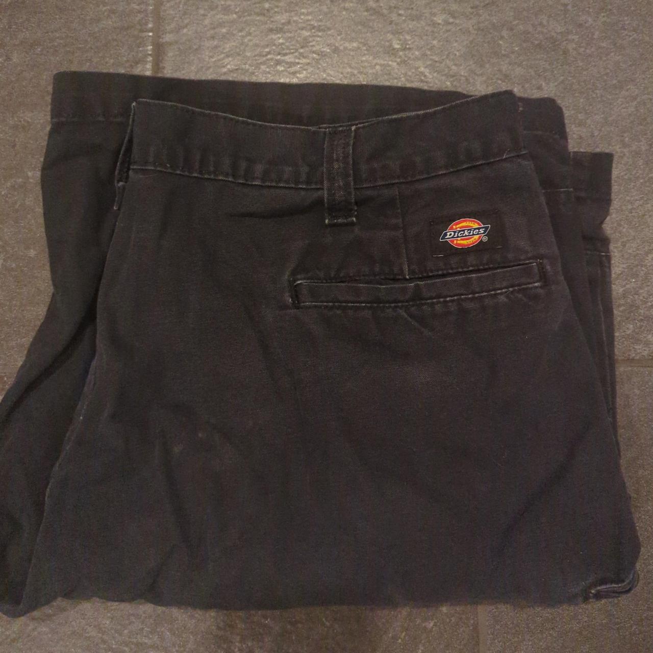 black dickies cargo/carpenter shorts super good... - Depop