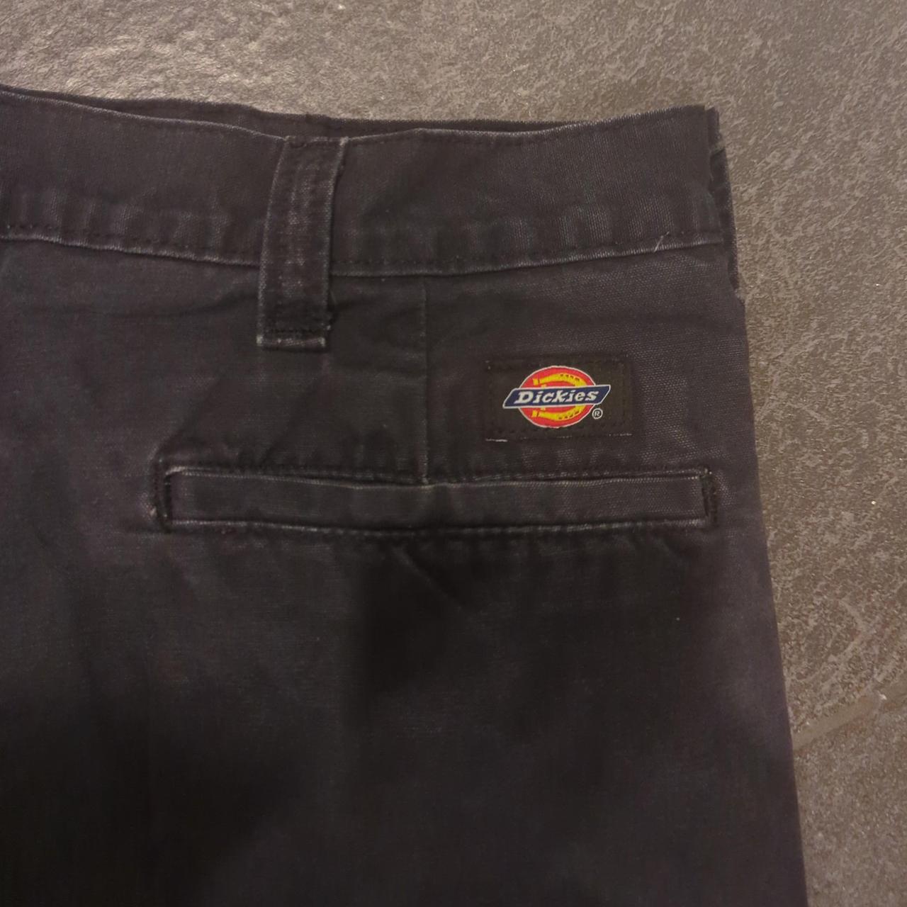 black dickies cargo/carpenter shorts super good... - Depop