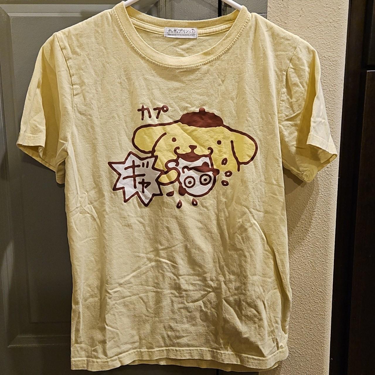 Pompompurin shirt 🍯🍮 from Tokyo, Japan Size small 💛... - Depop