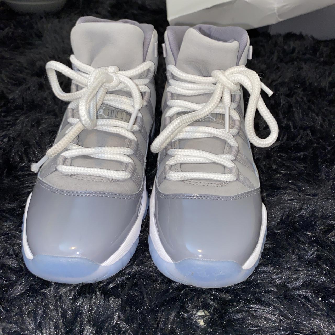 Jordan Grey Trainers | Depop