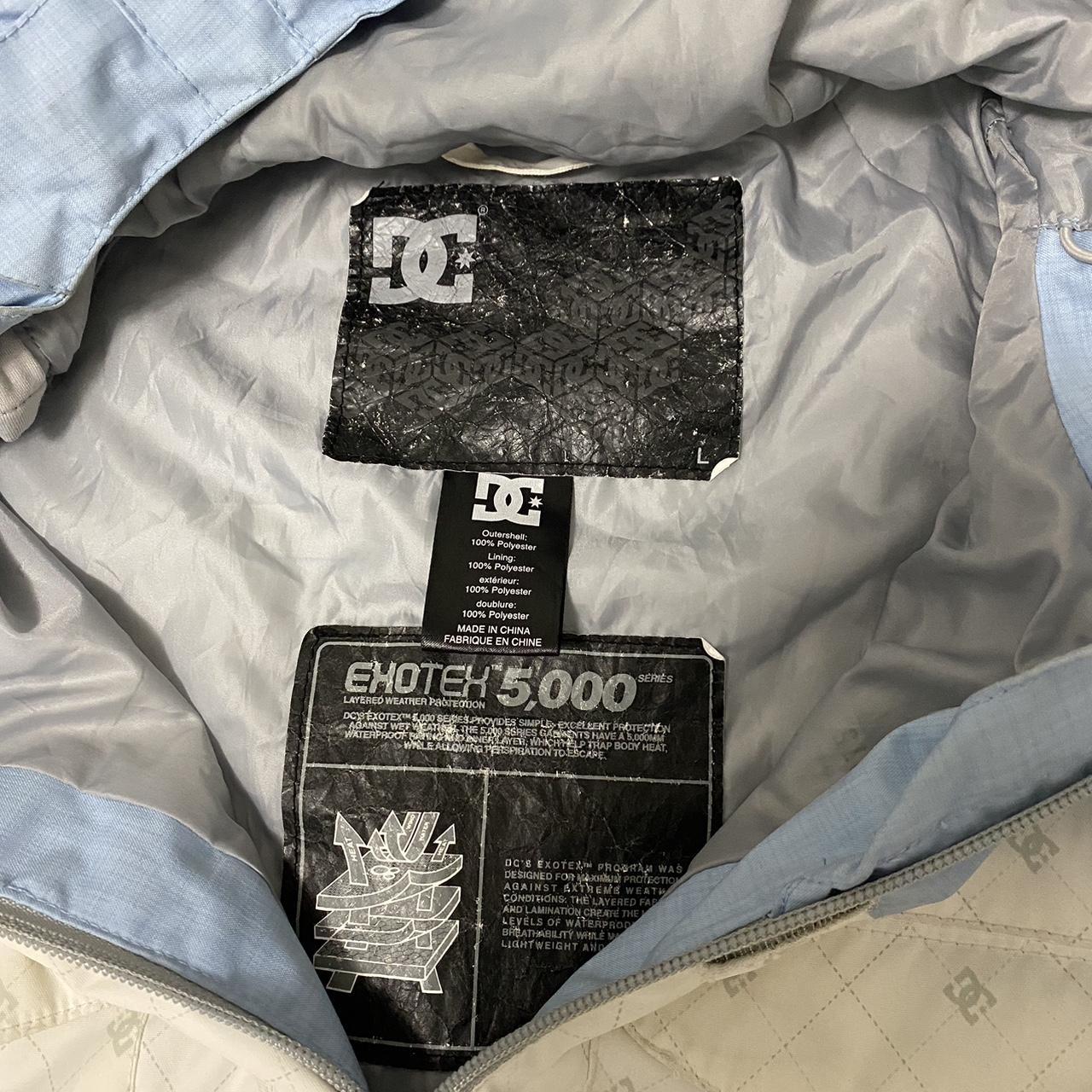 Y2K DC Skateboarding Rain Jacket Men’s Large... - Depop