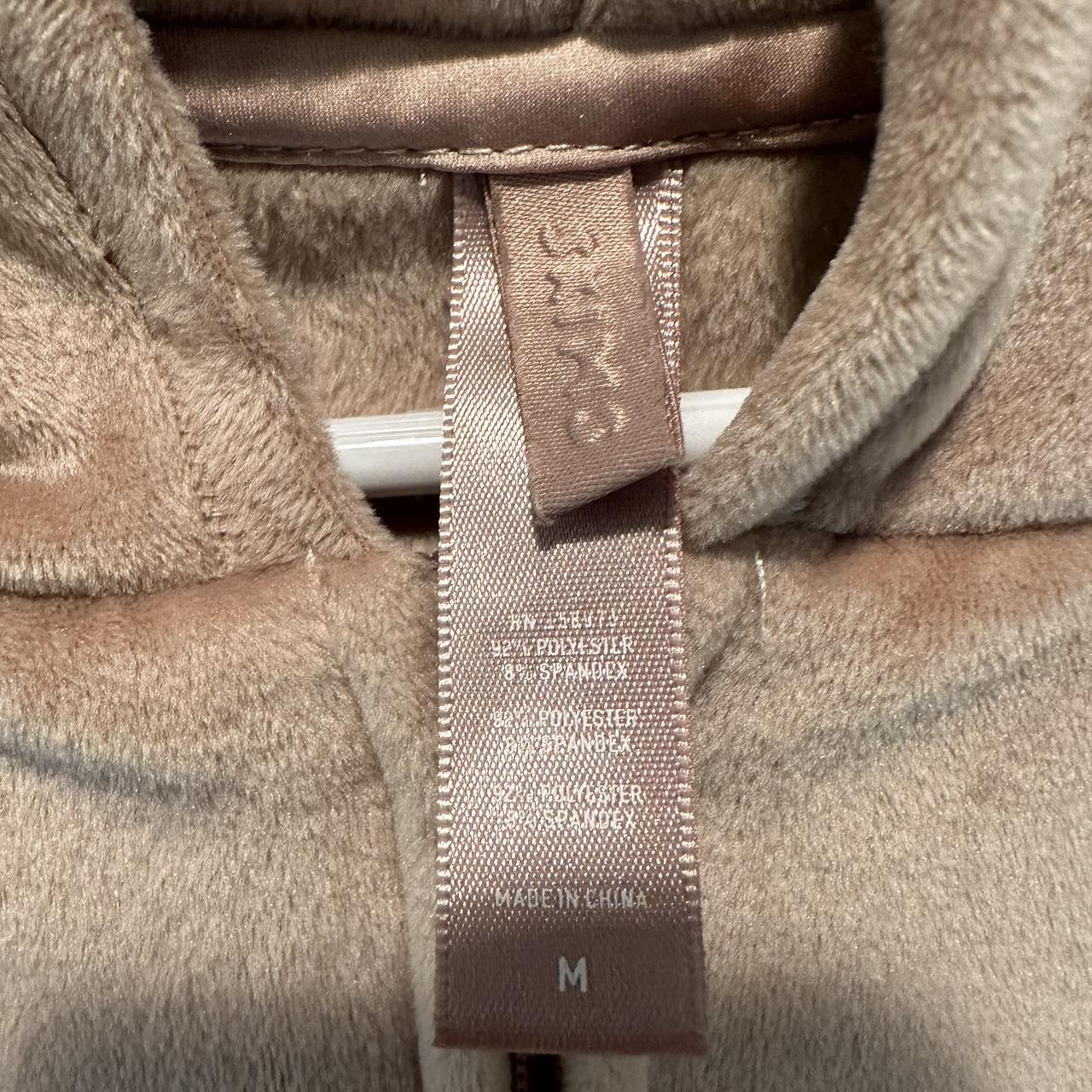 Skims Women's Tan and Cream Jacket | Depop