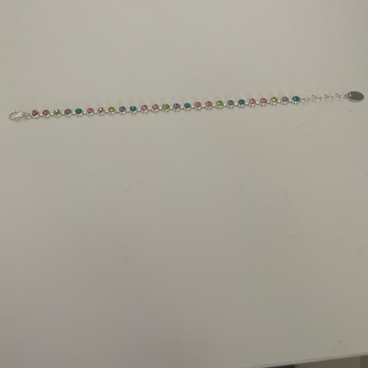 -This Claire’s bracelet is adjustable! -It has blue,... - Depop