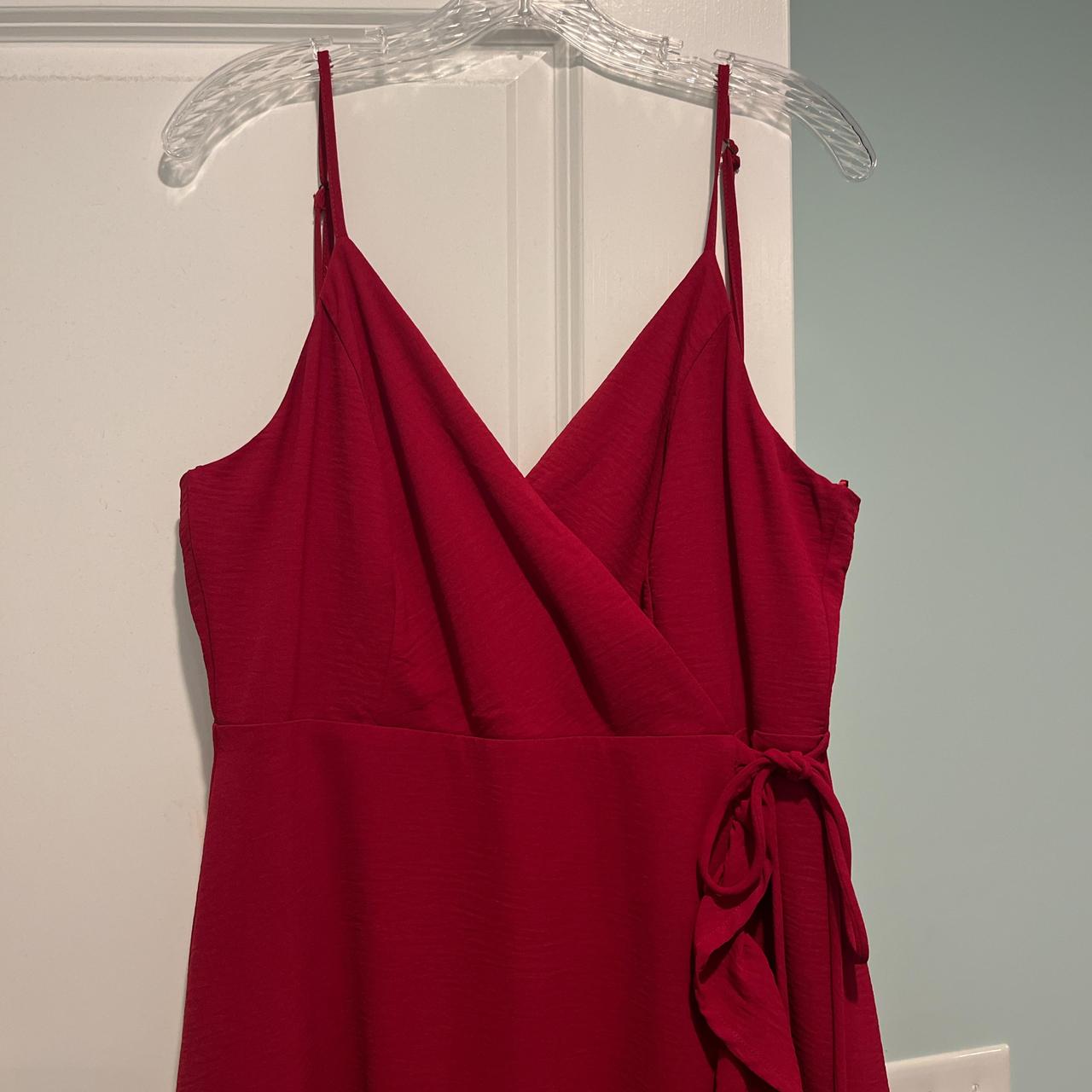 red altard state dress! worn once, has adjustable... - Depop