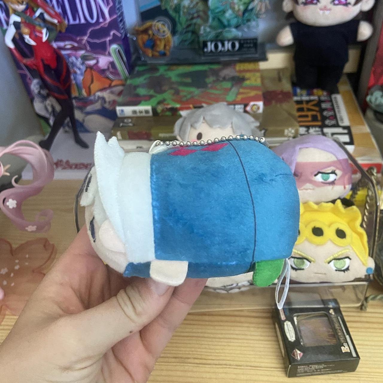 Official Jojo mini Plushie set and Evangelion Kaworu... - Depop