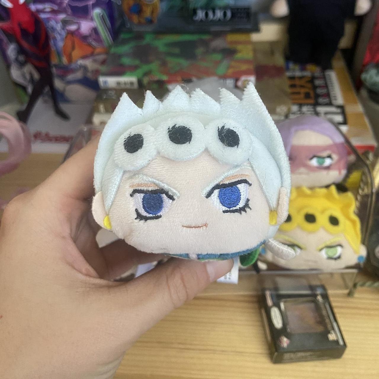 Official Jojo mini Plushie set and Evangelion Kaworu... - Depop