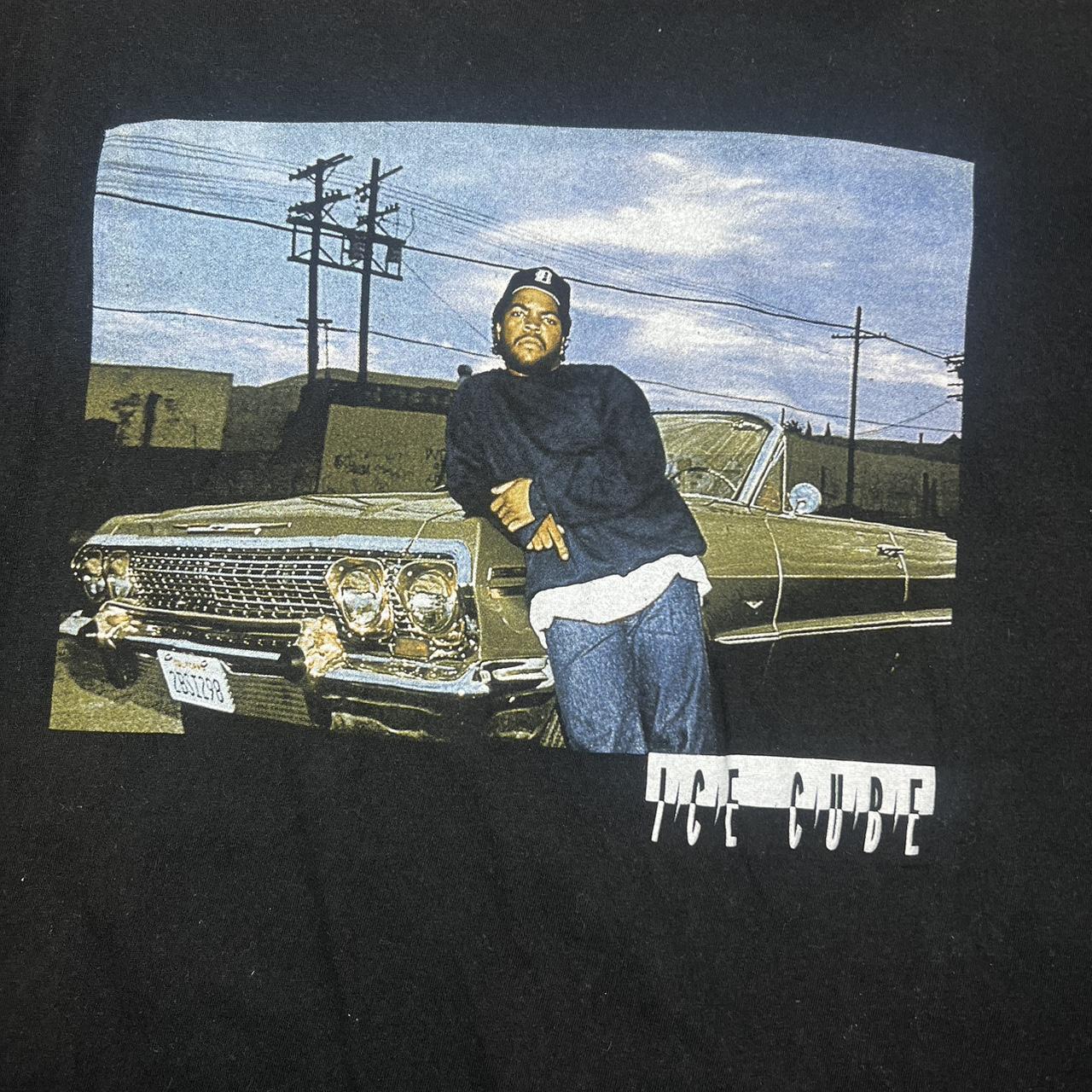Black Ice Cube graphic tee #90s Size XL - Depop