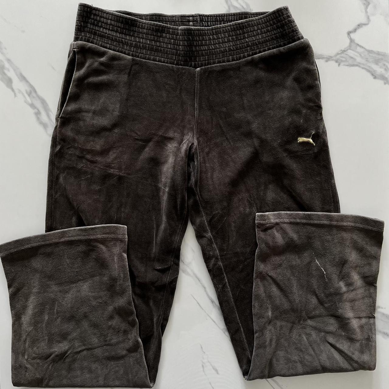 PUMA Velour Trackpants - Amazing condition -... | Depop