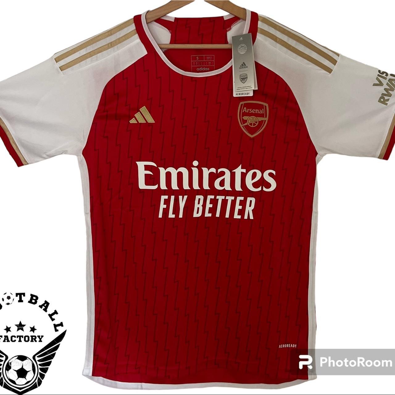 Arsenal Home Jersey 23/24 SAKA Sizes S M L XL Slim... - Depop