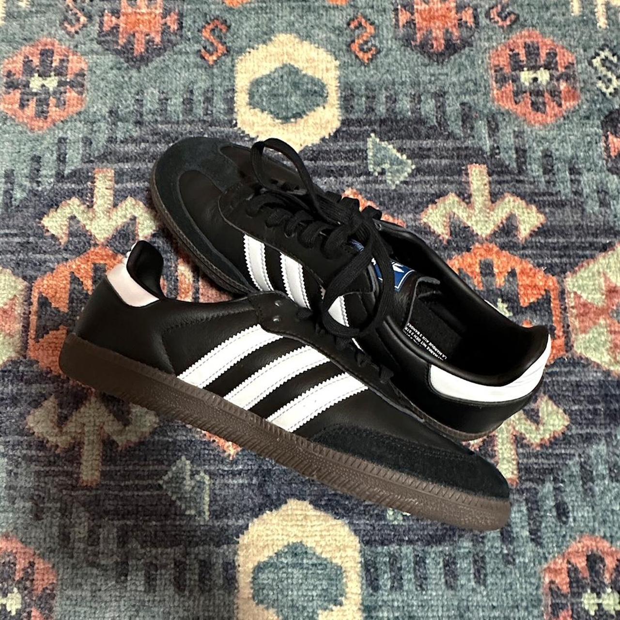adidas sambas black — size 8/9 — brand new no... - Depop