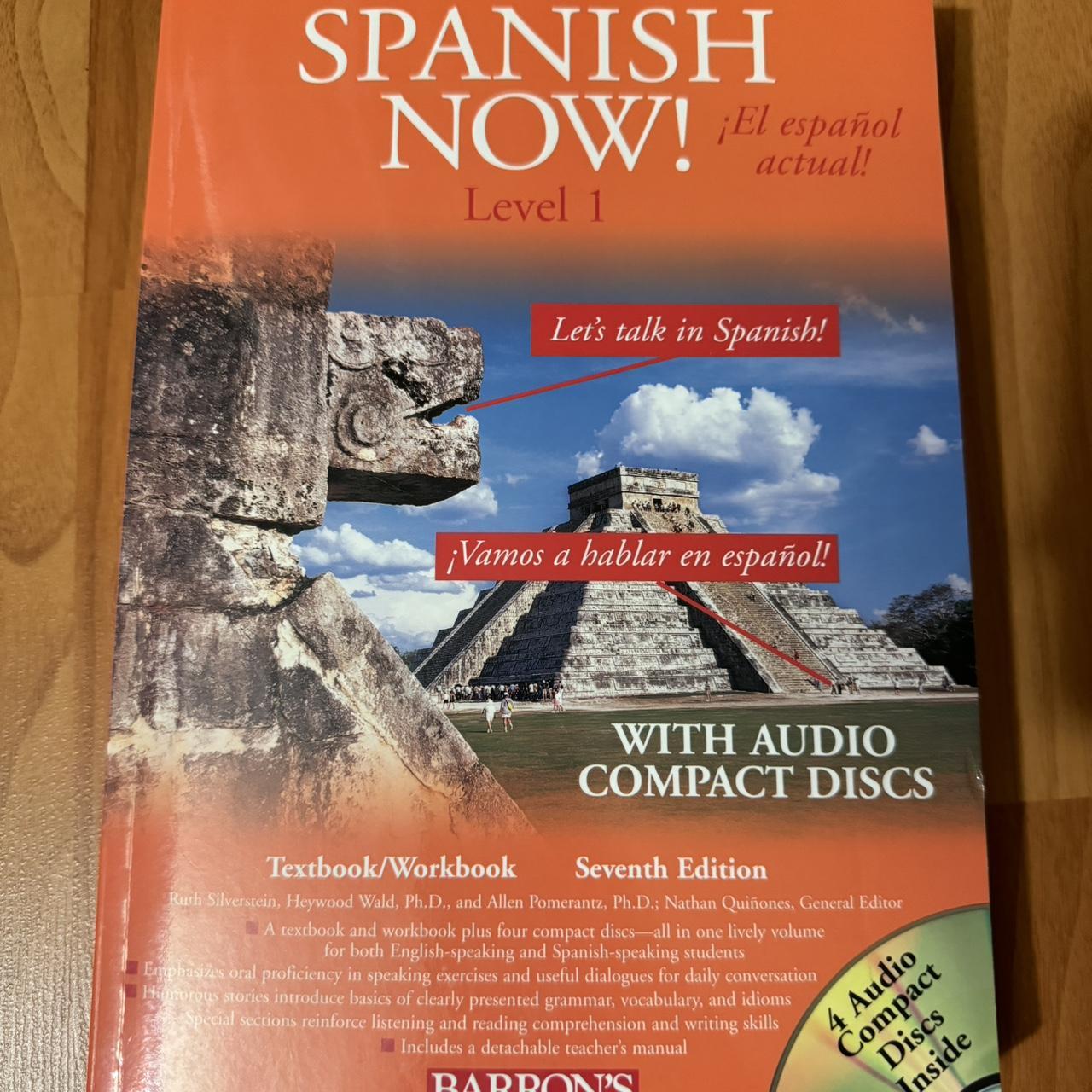 [BOOK] Barron's Spanish Now! (Level 1) - brand... - Depop