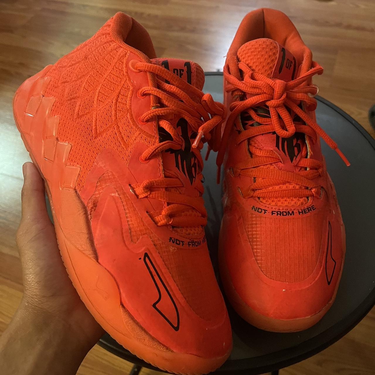 Lamelo ball basketball shoe Size 10 No box Used Has... - Depop