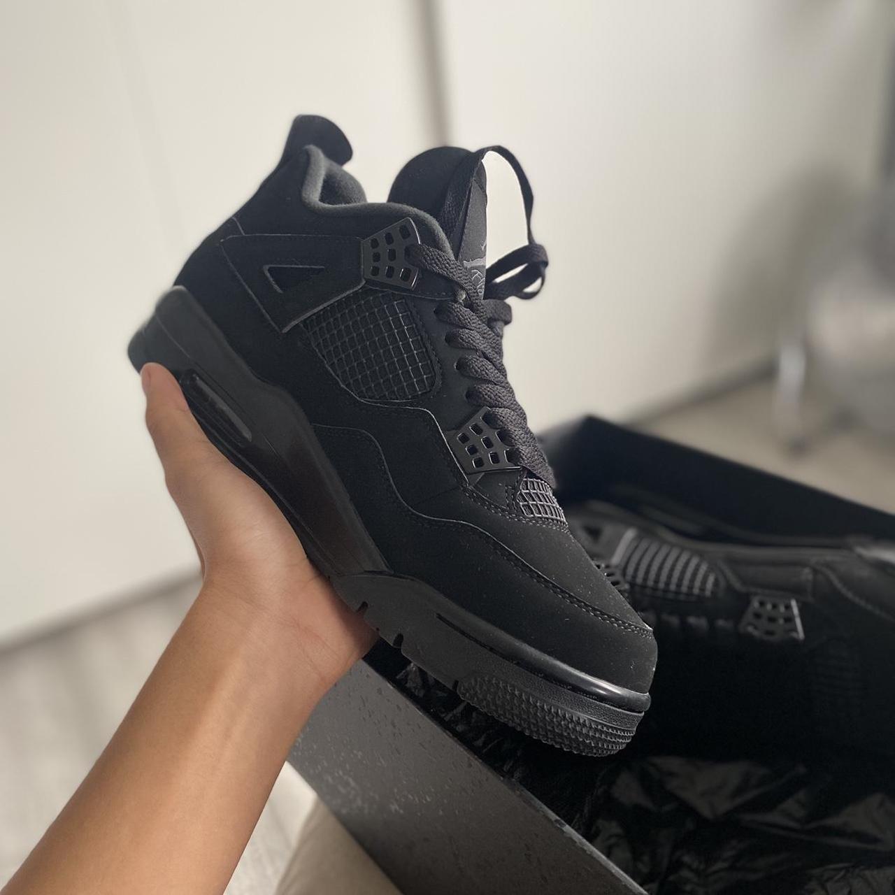 Jordan Men's Black Trainers | Depop