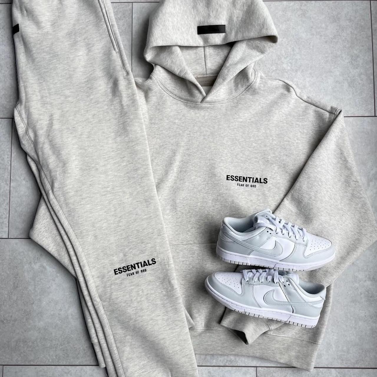 FOG Essentials SS22 Tracksuit Dark Oatmeal Size Medium - Depop