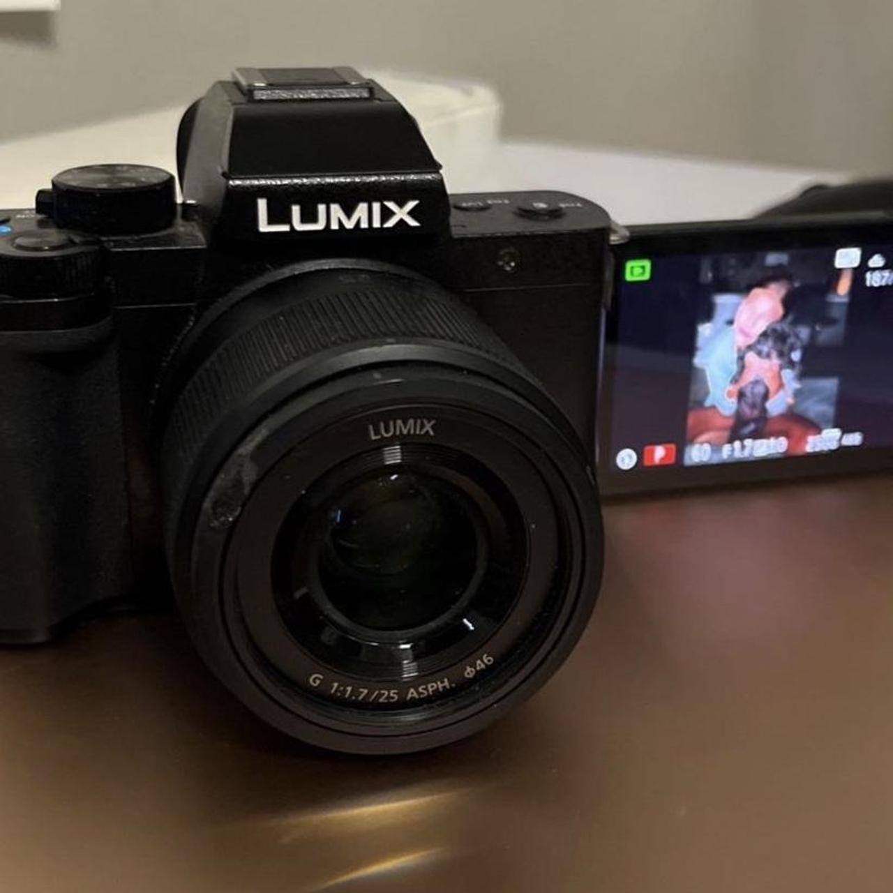 LUMIX G100 camera for sale Like new, comes with SD... - Depop