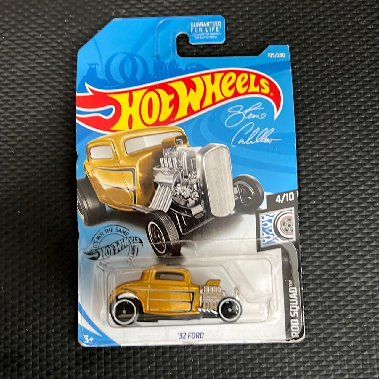 Hot Wheels 2018 Rod Squad 1932 Ford Coupe Gold... - Depop