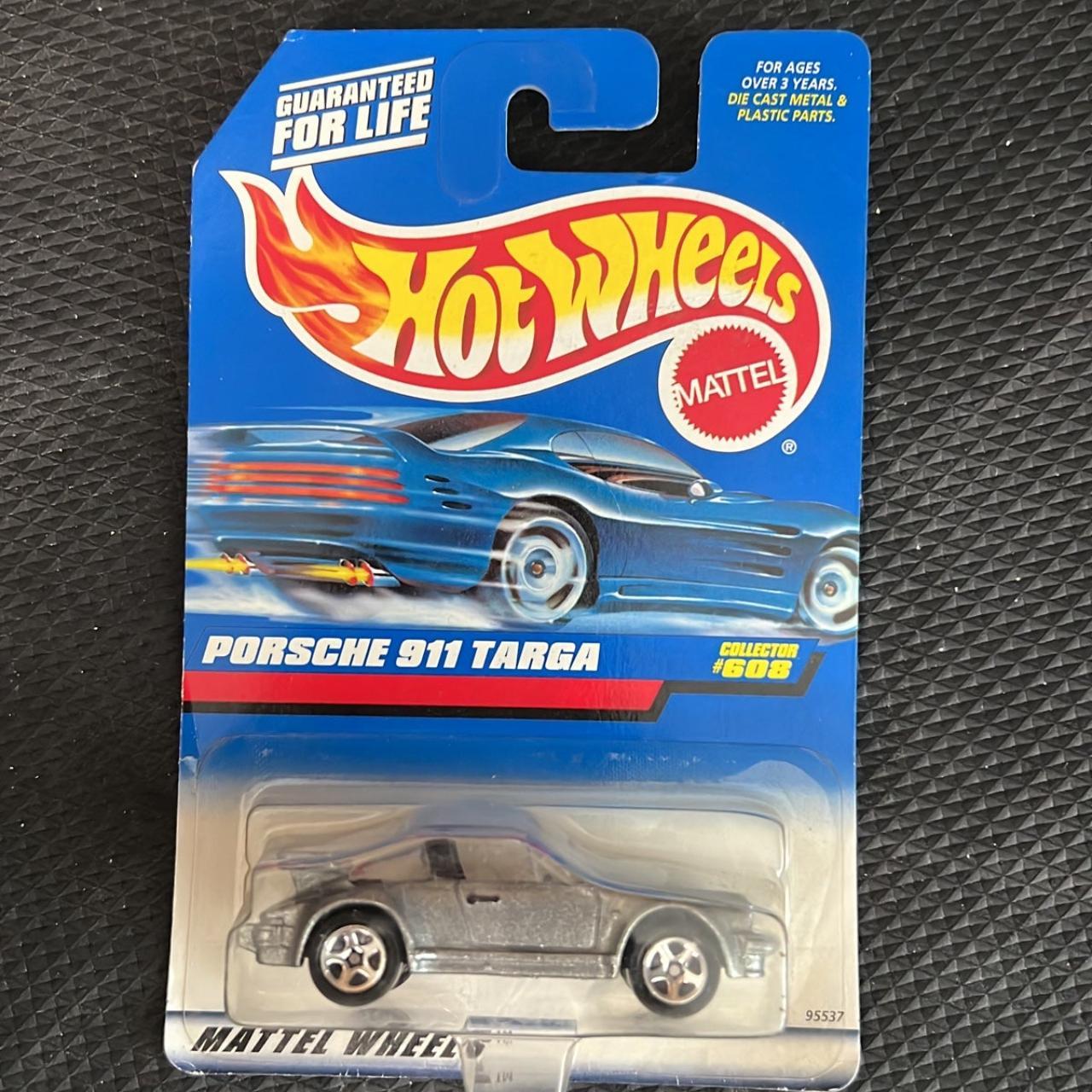 Hot Wheels Porsche 911 Targa silver #608 Hot Wheels... - Depop